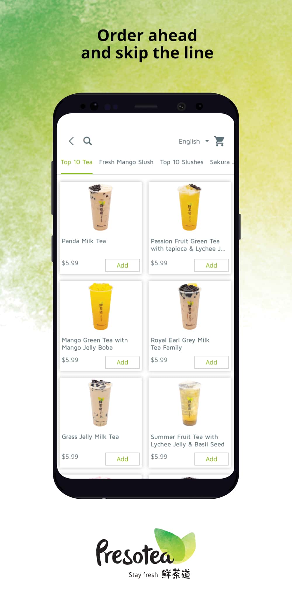 Presotea New App is Here! - 鮮茶道 Presotea Canada