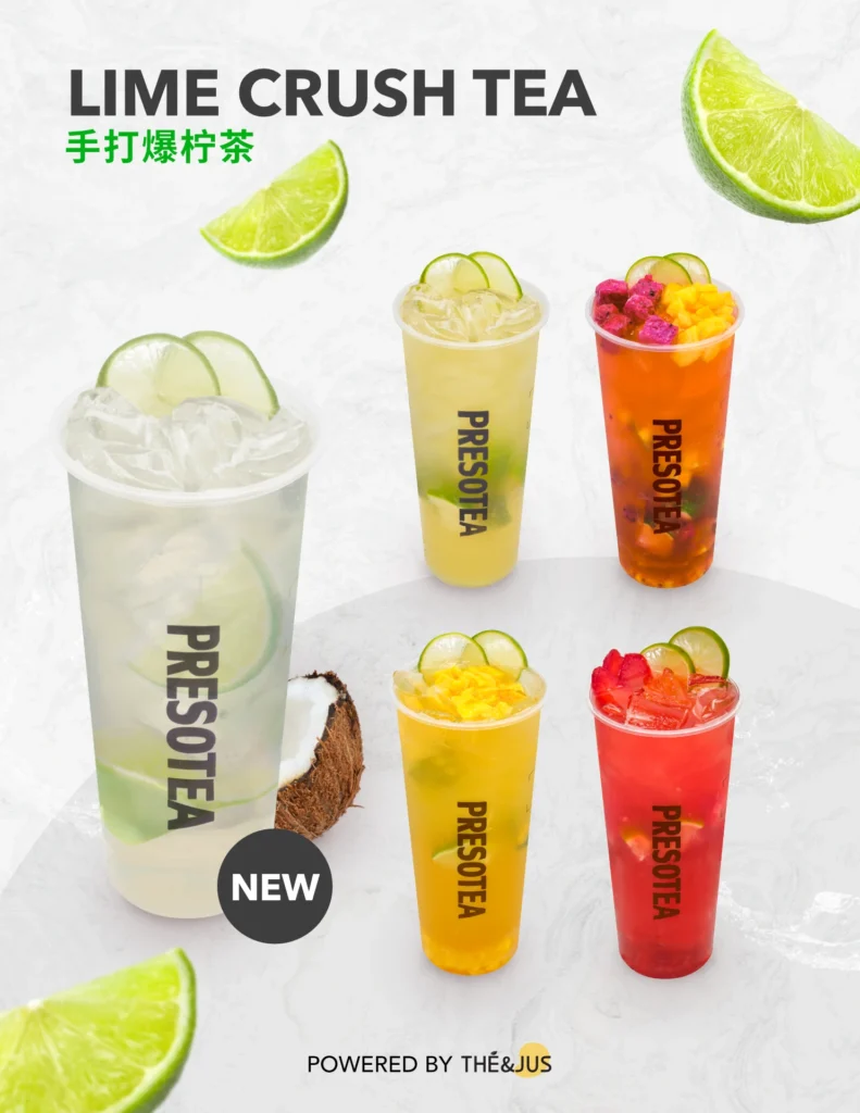 Newest Drinks - 鮮茶道 Presotea Canada